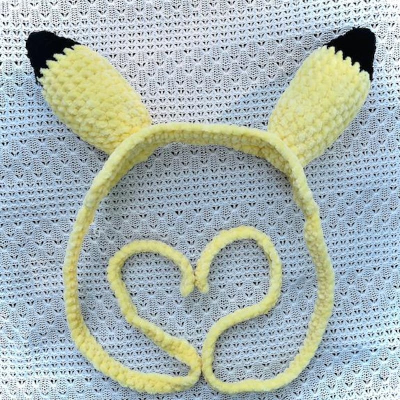 Pikachu Headband - Etsy UK