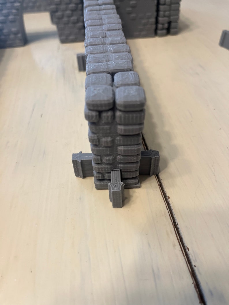 Dungeon Master Modular Wall Building Starter Set - Etsy