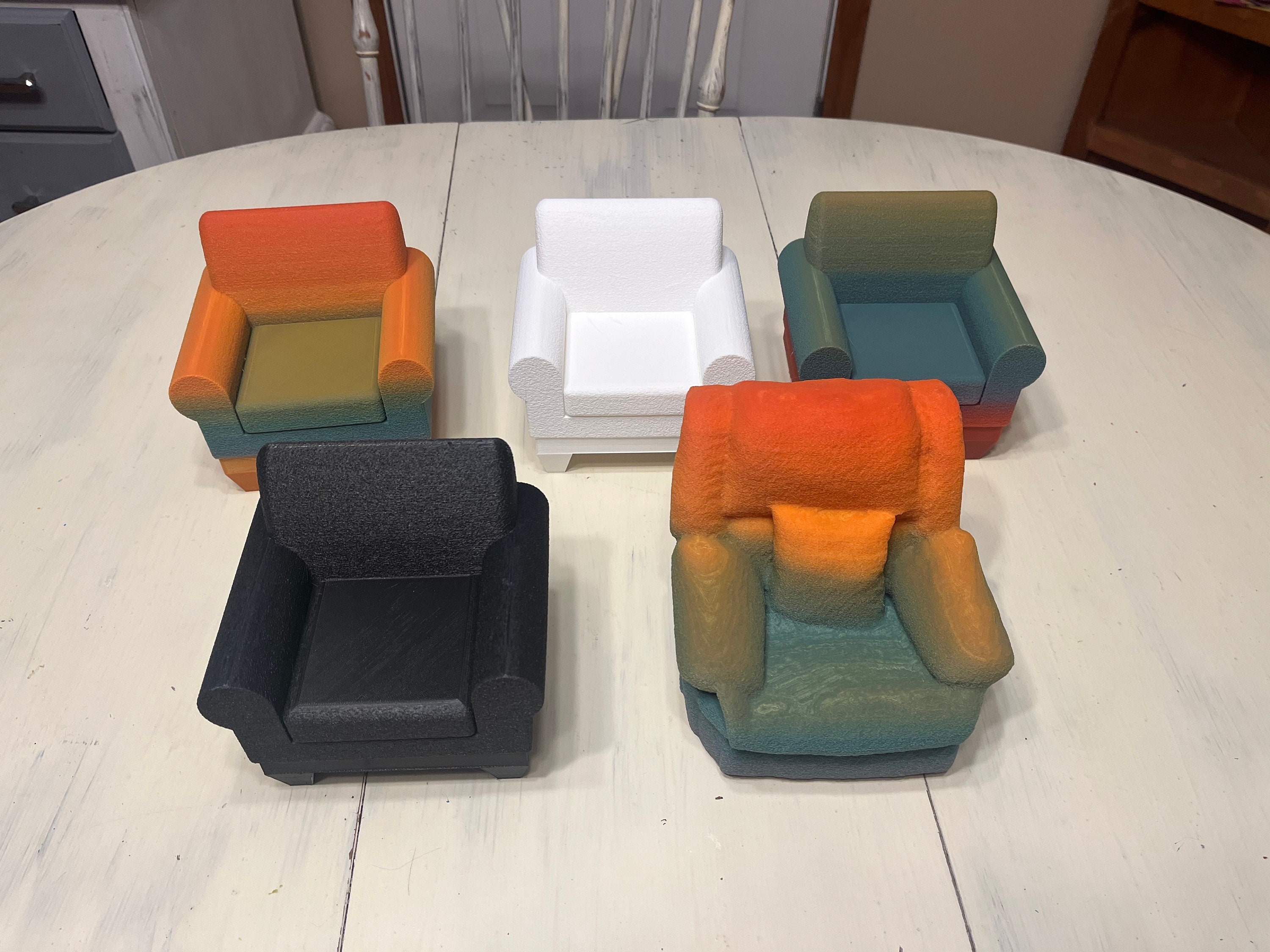 Barbie Scale Doll Chair - Etsy