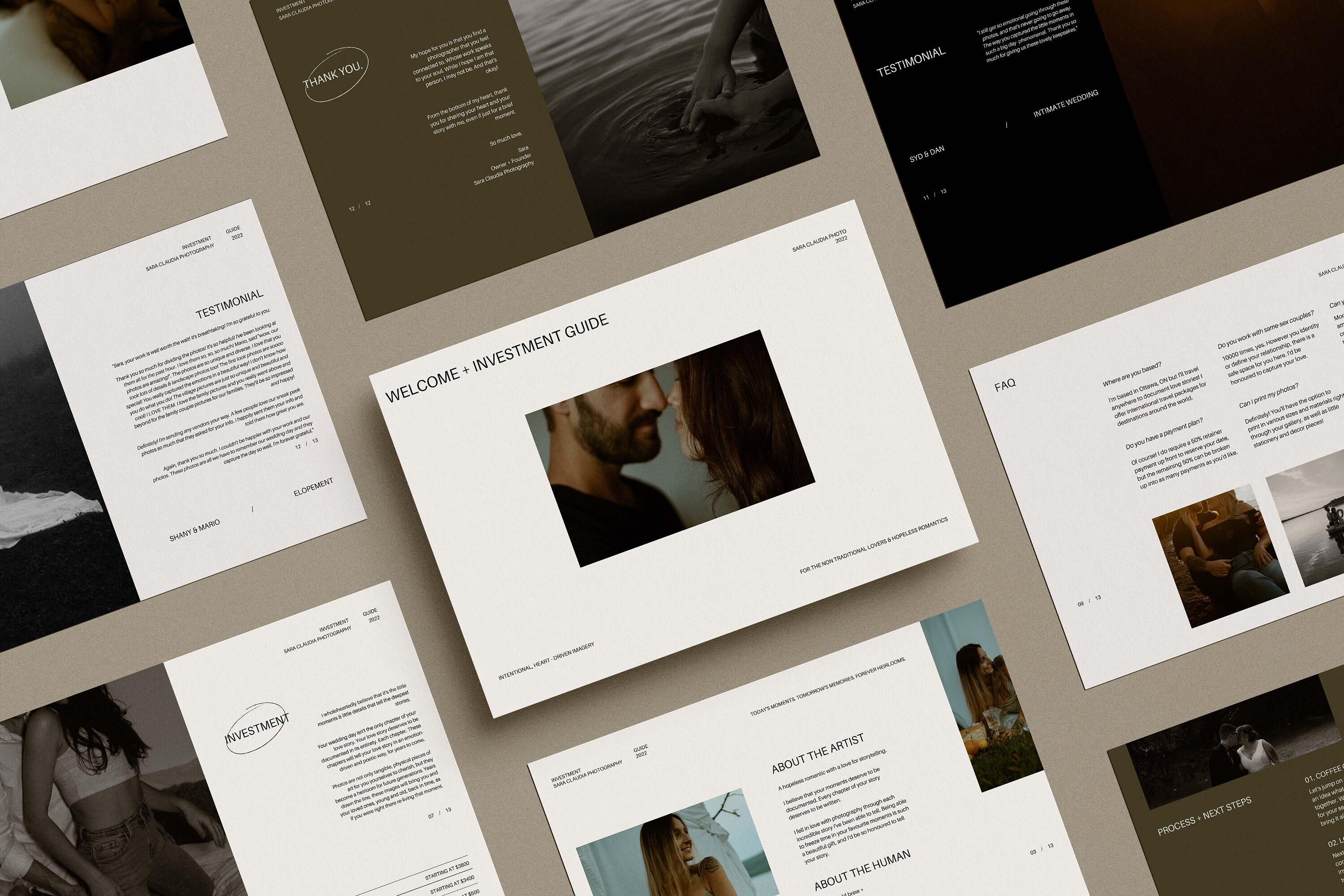 Modern Editorial | Canva Pricing Guide Template for Creatives - Etsy