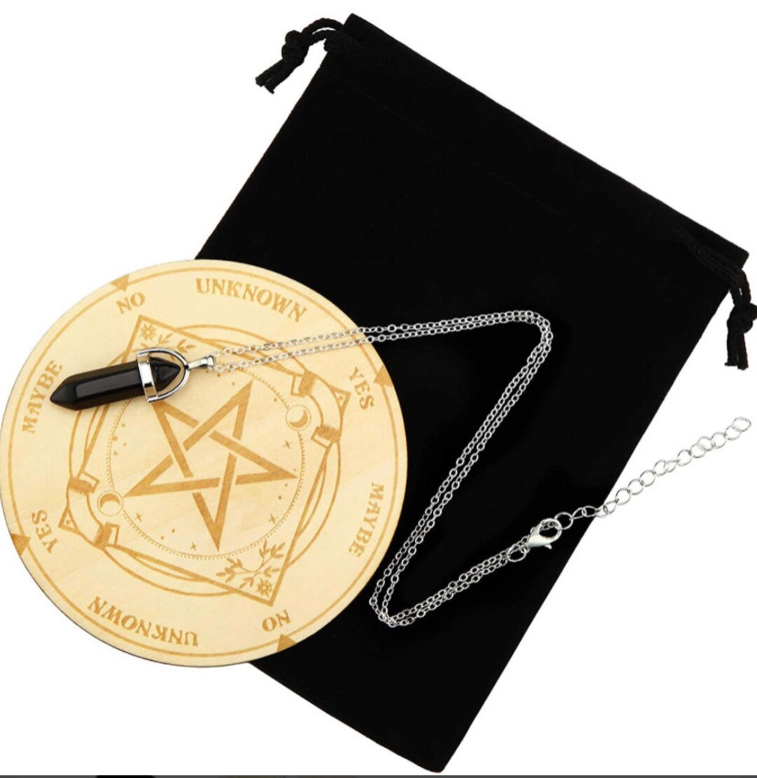 Black Obsidian Dowsing Kit - Etsy