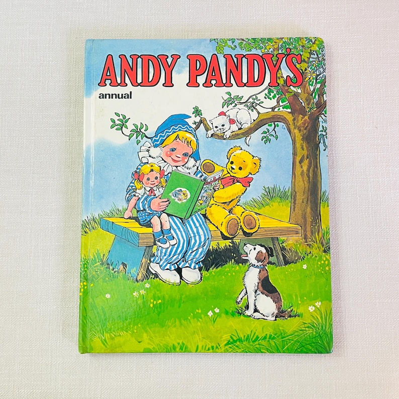 Andy Pandy Annual Childrens Book - Vintage Story Book Bedtime Reading ...