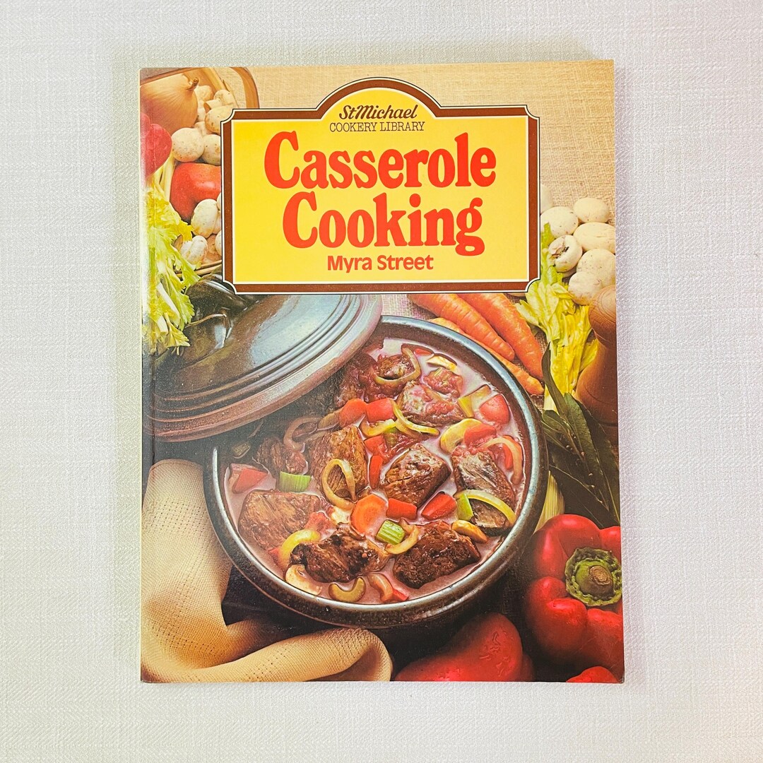 Retro St. Michael Cook Book - Casserole Cooking Made Easy With Vintage ...