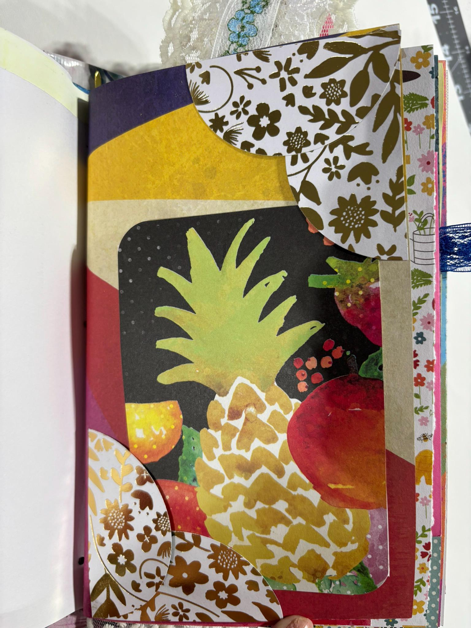 Handmade Junk Journal | Bright Colors | Eclectic Theme - Etsy