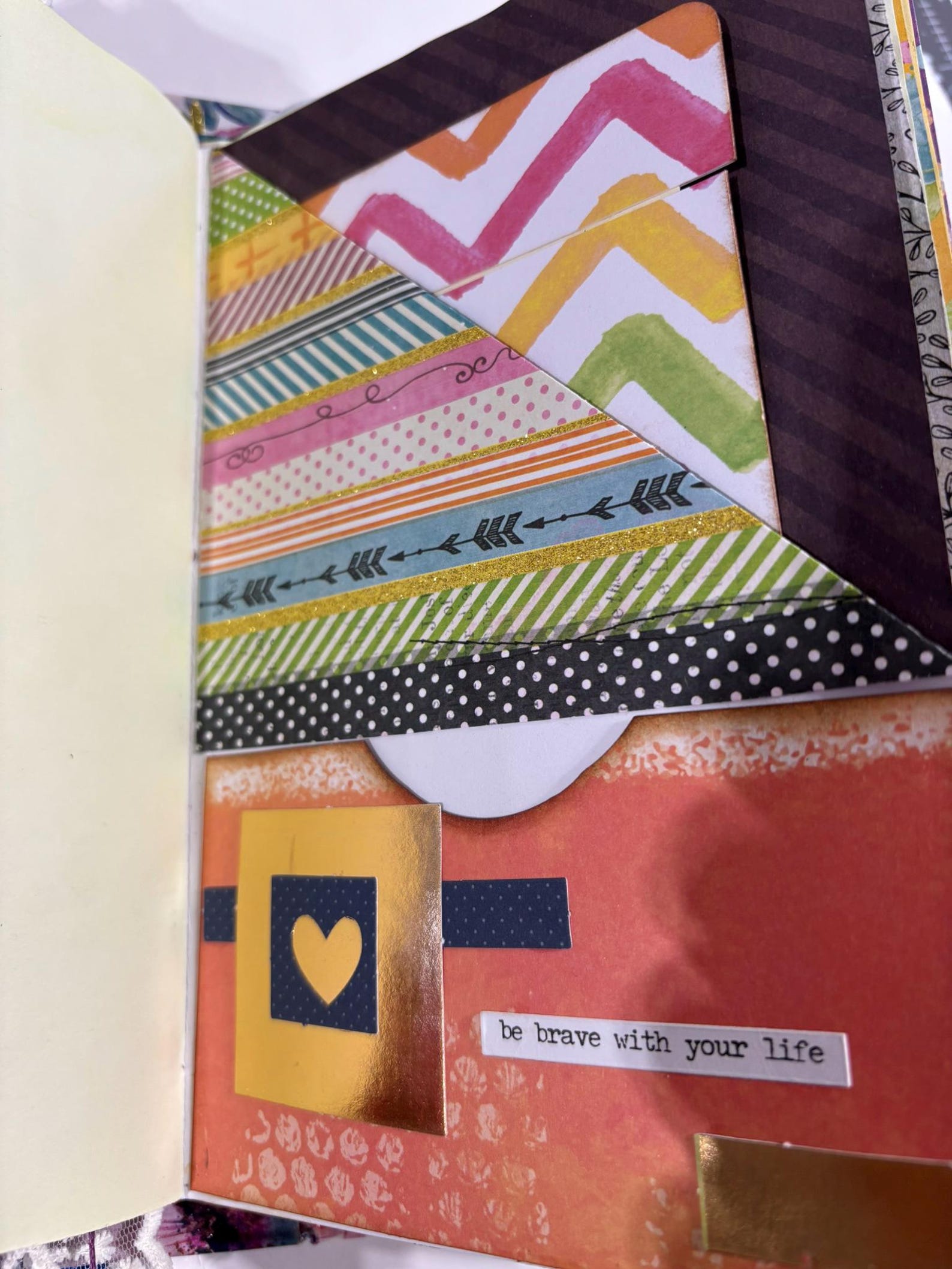 Handmade Junk Journal | Bright Colors | Eclectic Theme - Etsy