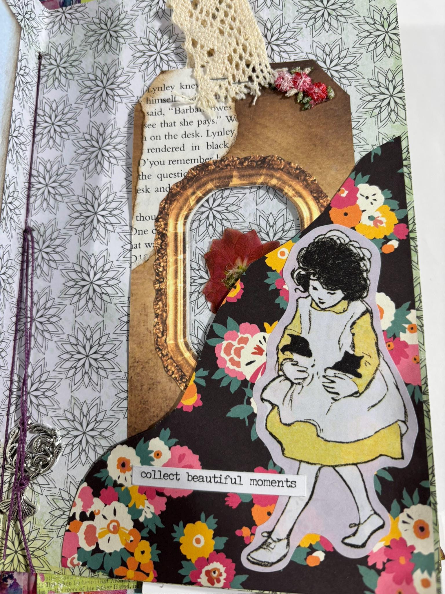 Handmade Junk Journal | Bright Colors | Eclectic Theme - Etsy