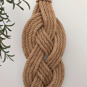 46.06" Wall Hangings - Handmade Jute Rope Wall Decor - Rustic Home ...