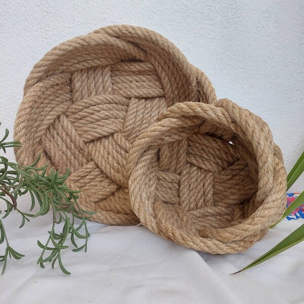 Rope Basket - Etsy