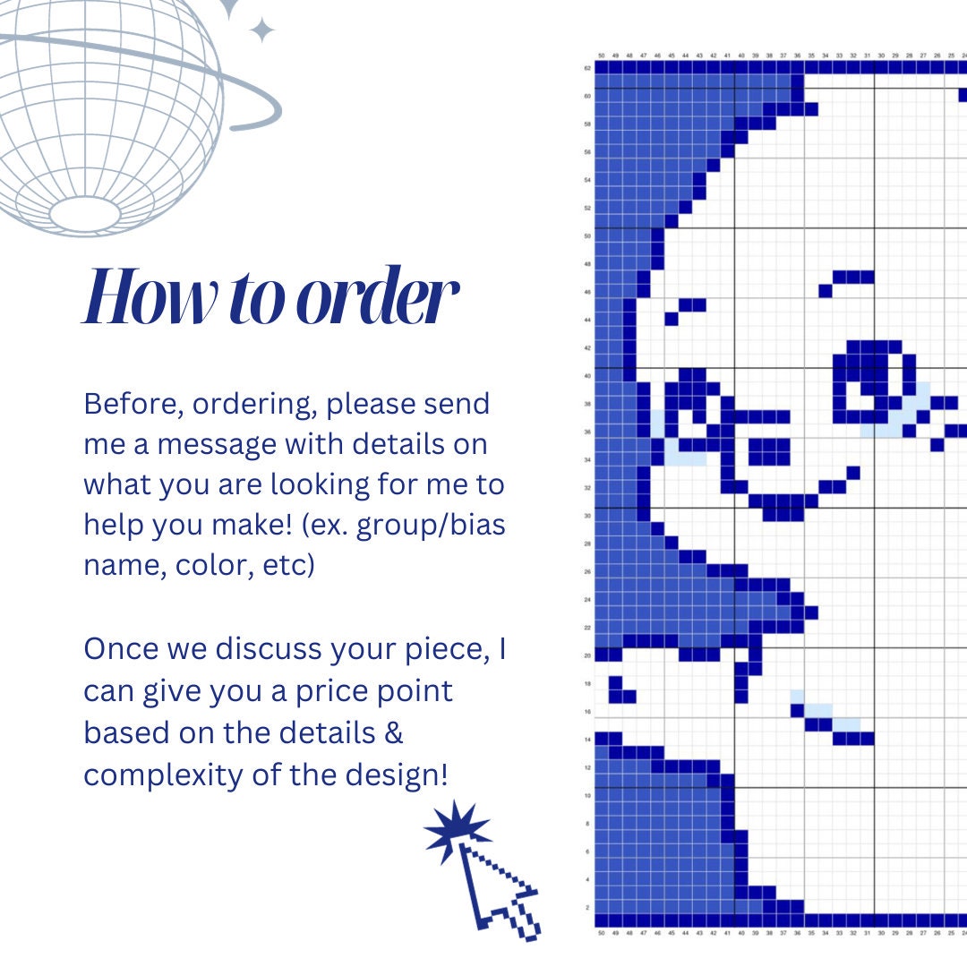 Custom Kpop Crochet Tote Pattern *DIGITAL PDF FILE - Etsy