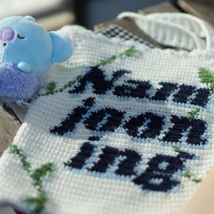Namjooning Tote Bag Crochet Pattern *DIGITAL FILE - Etsy