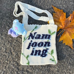 Namjooning Tote Bag Crochet Pattern *DIGITAL FILE - Etsy