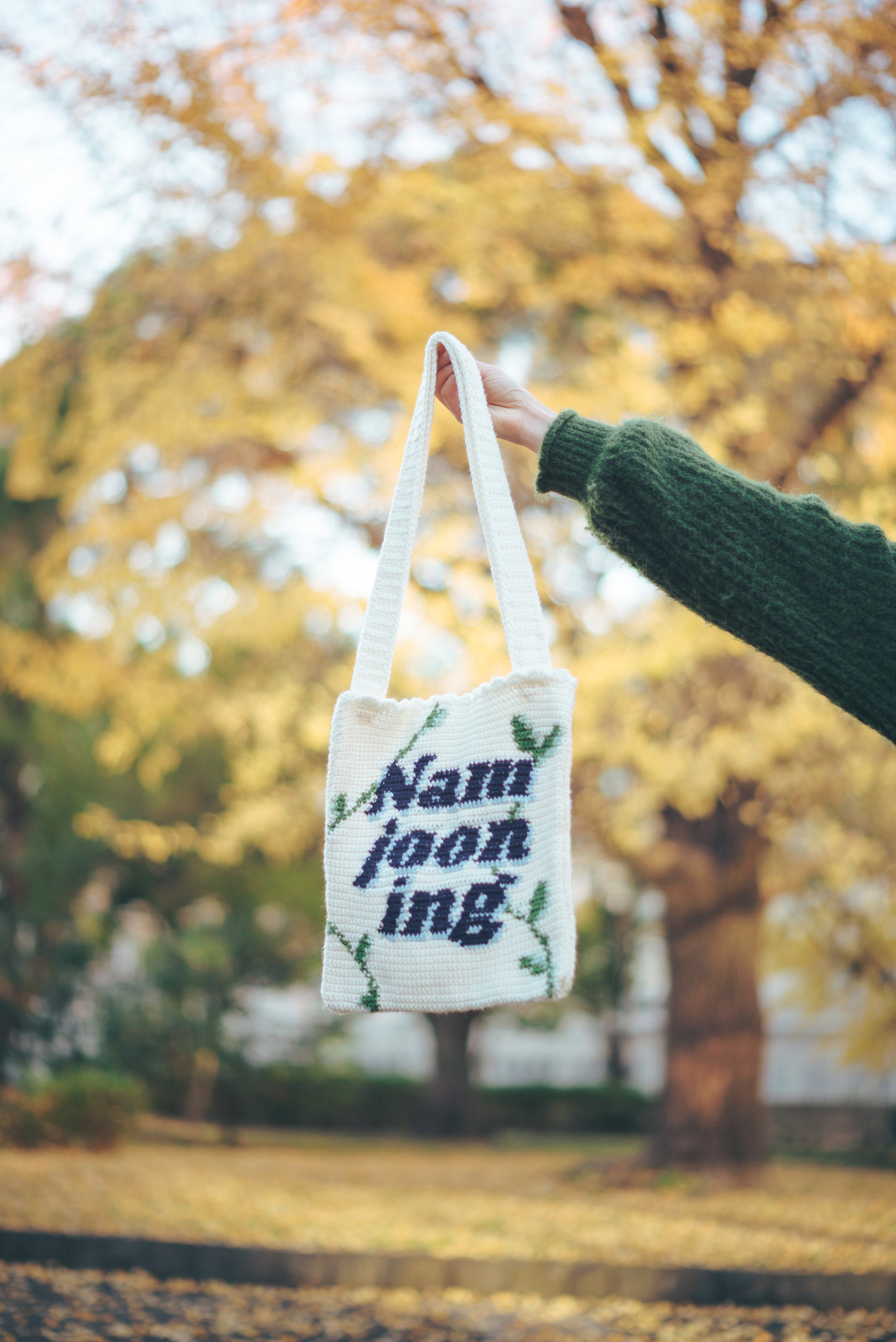Namjooning Tote Bag Crochet Pattern *DIGITAL FILE - Etsy