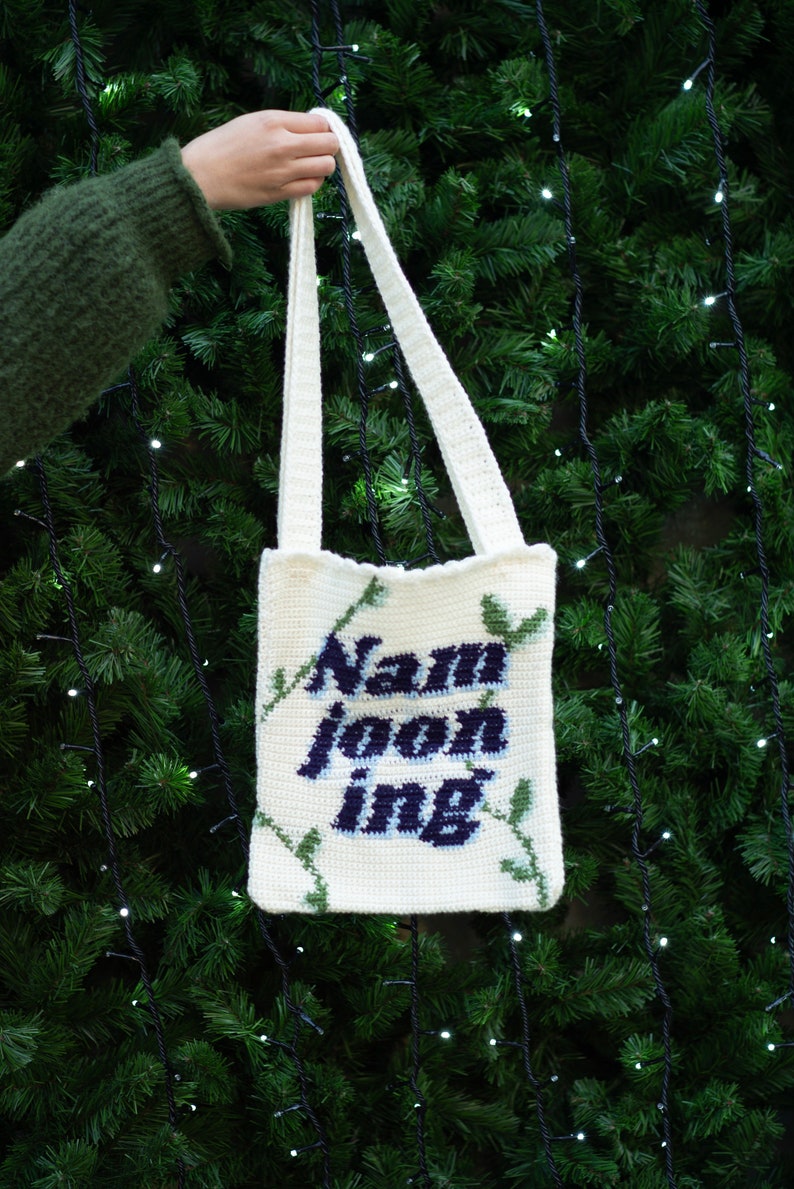 Namjooning Tote Bag Crochet Pattern *DIGITAL FILE - Etsy
