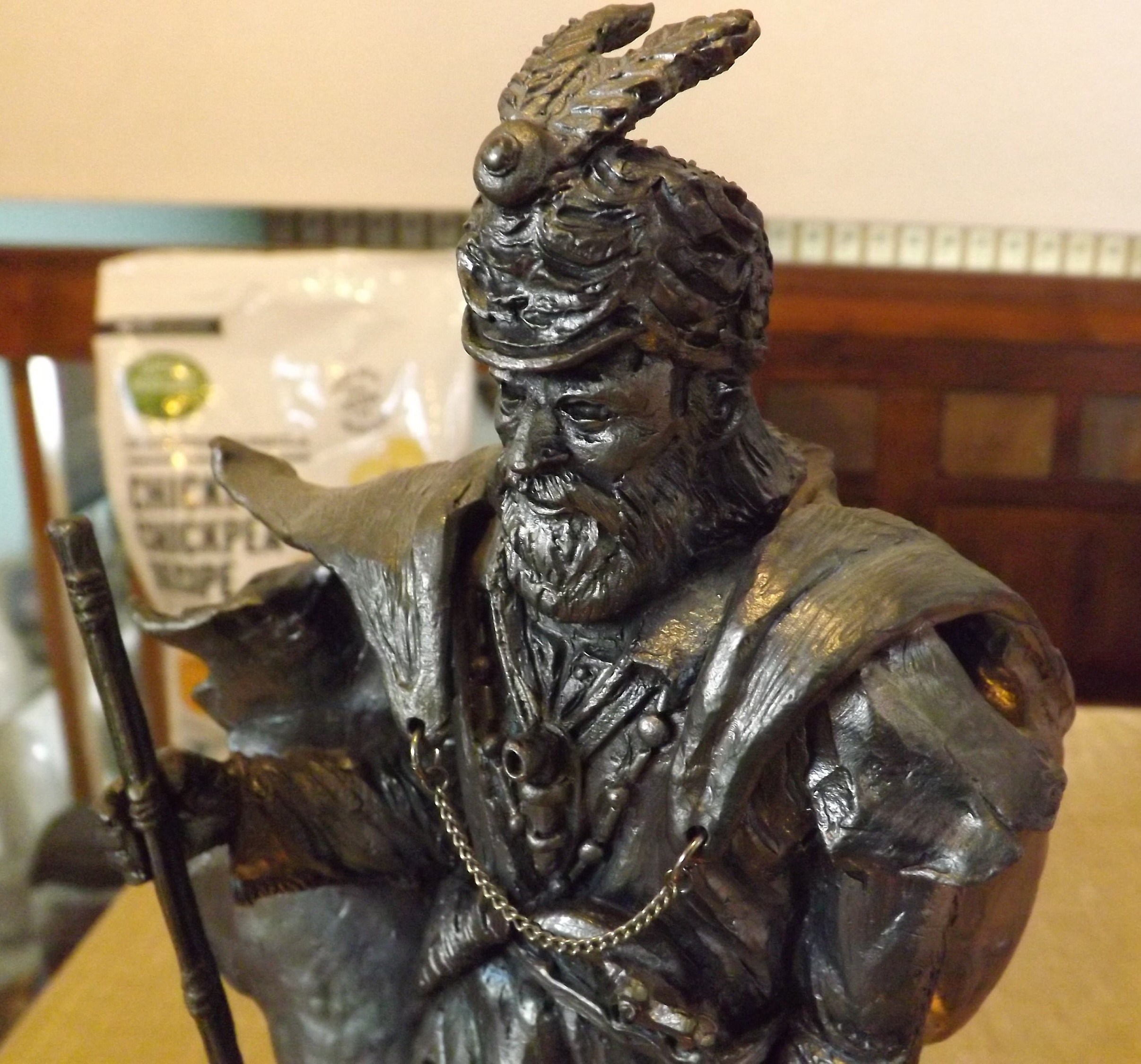 Amazing Mountain Man Sculpture Limited/numbered Edition Signed by ...