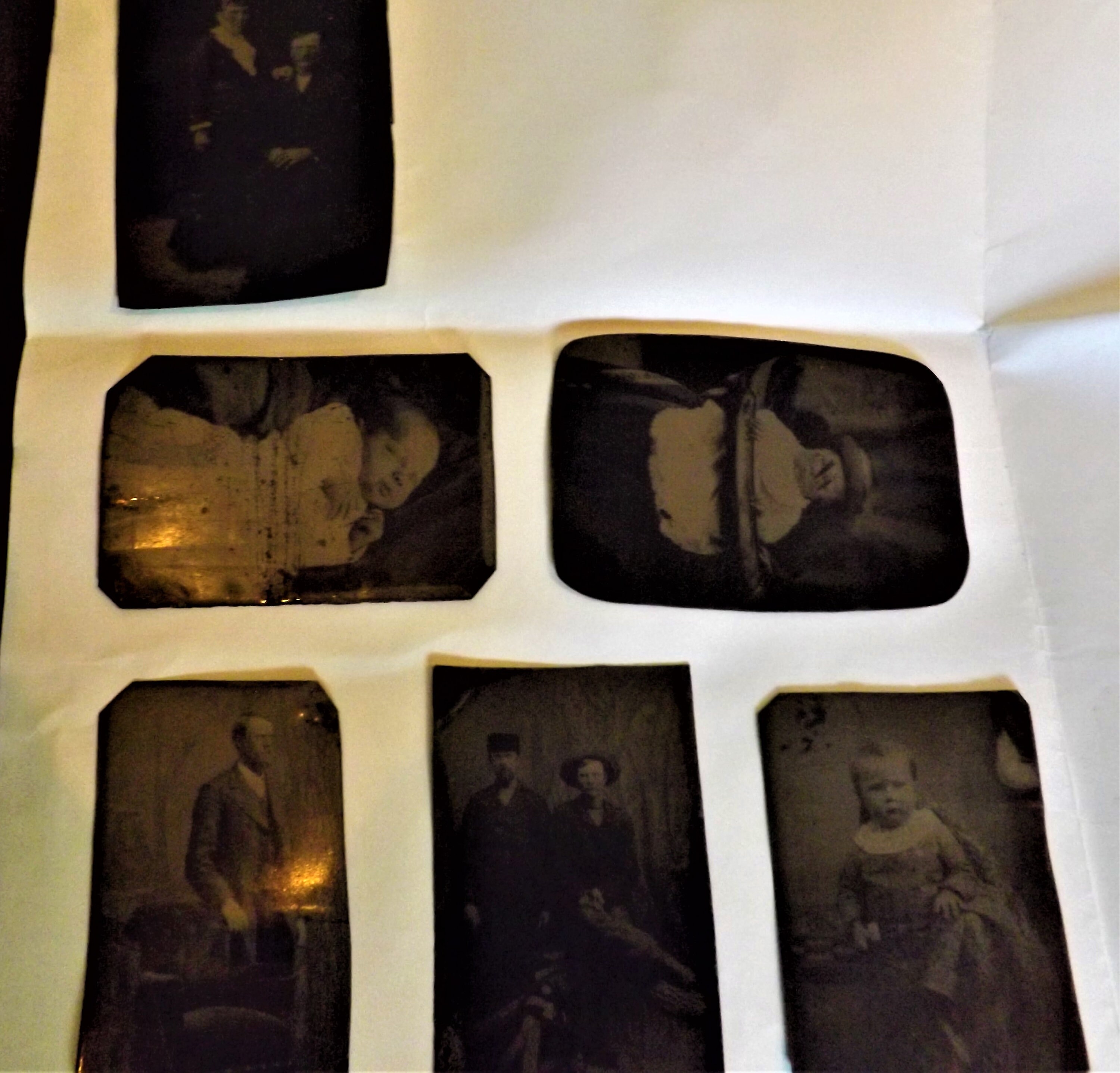 Nice Lot of Antique Family Photographs CDV, Ferrotype, Postcards From a ...