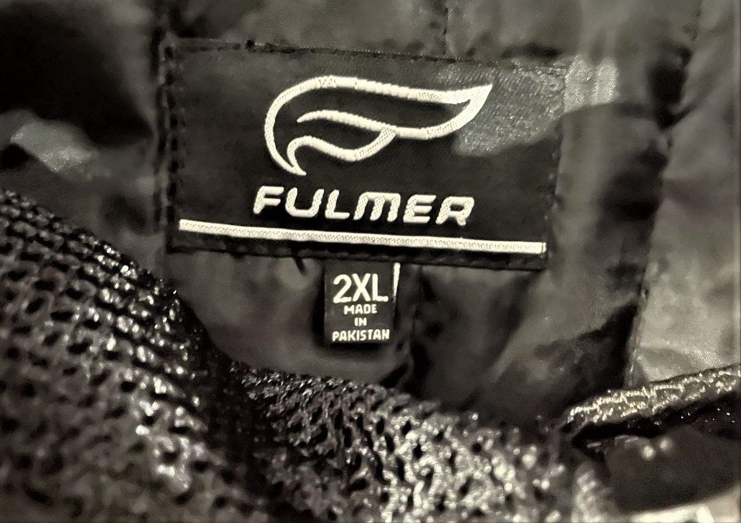 Fulmer Mens Black Firetrak II Long Sleeve Five Full Zip Body Armor Biker Jacket Size 2XL New W ...