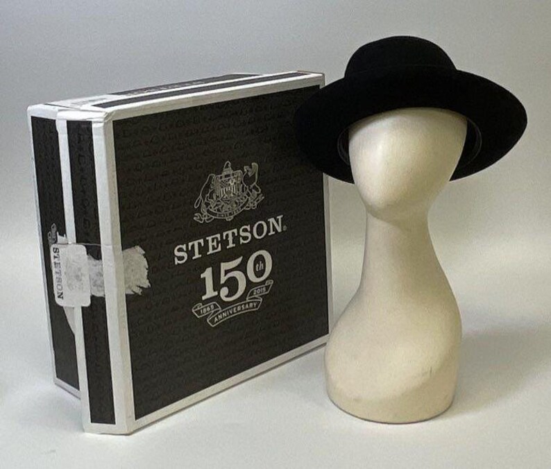 John B. Stetson "the Temple" Fedora Hat New in Original Box - Etsy