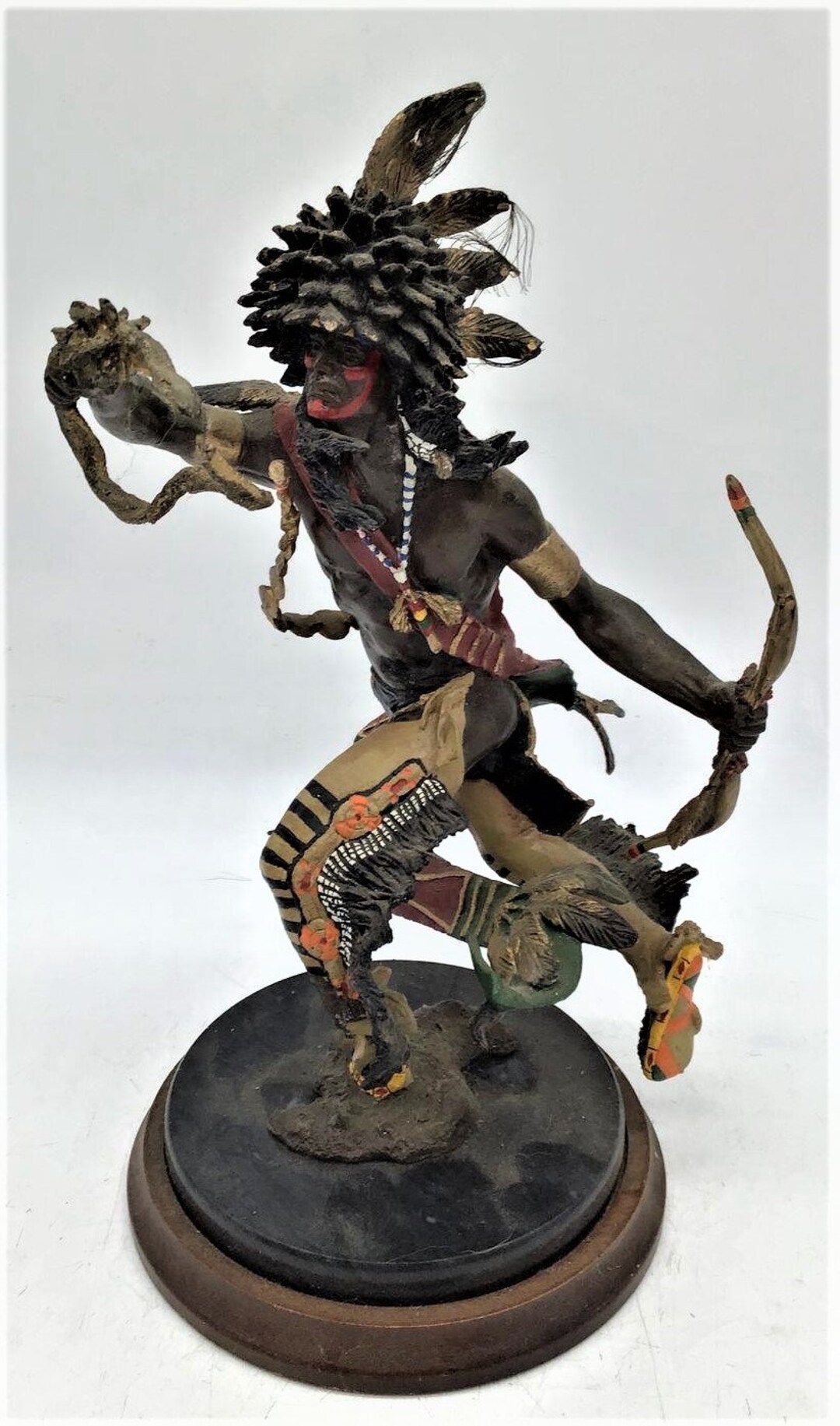 Native American Bronze Sculpture "spirit of the Raven" by R. F. Murphy ...