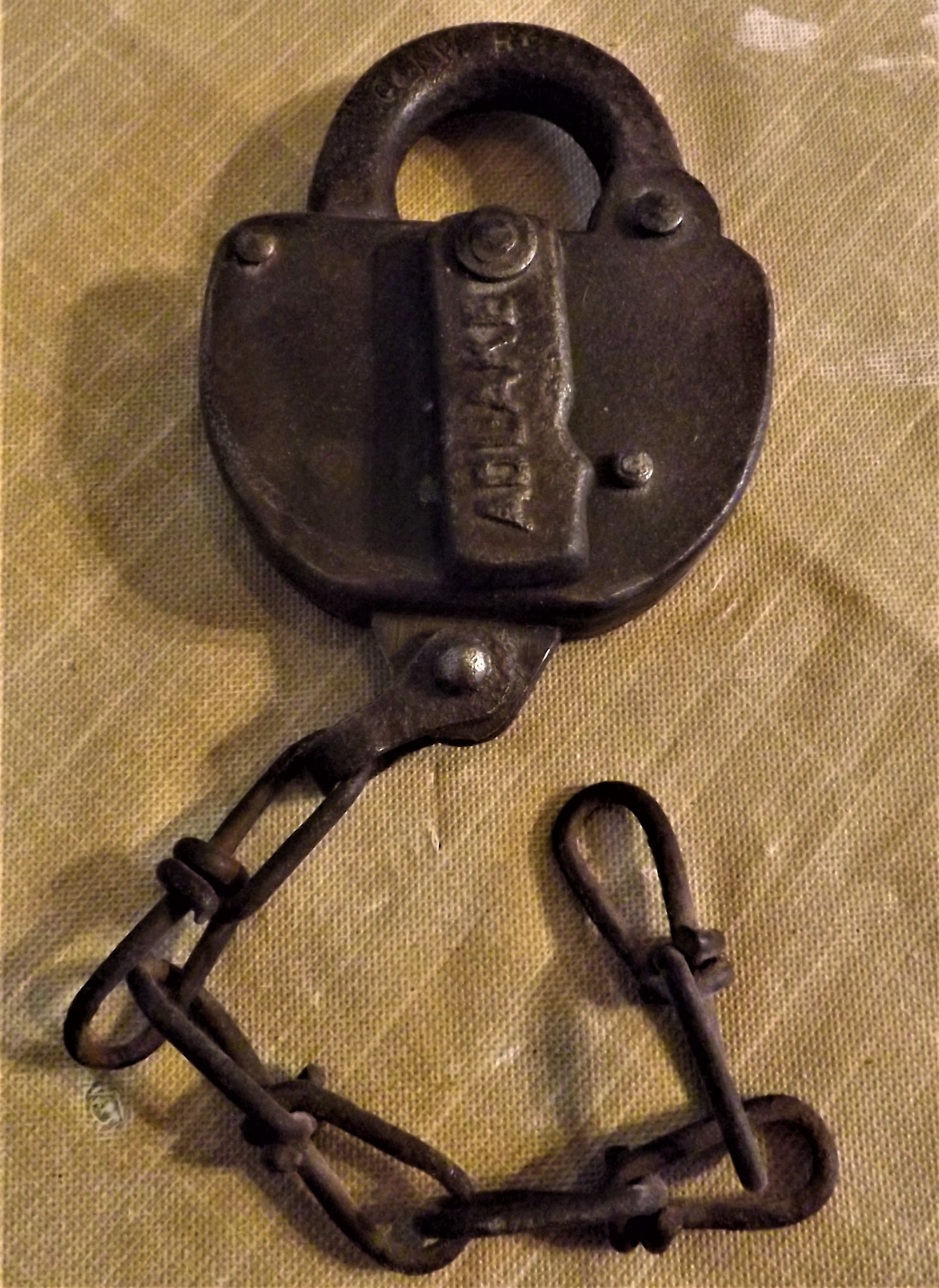 Antique Adlake #48 C&NW Railroad Lock No/ Key - Etsy