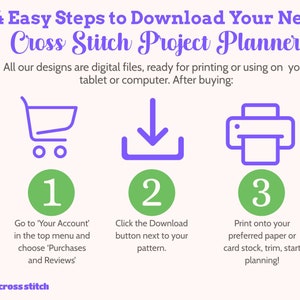 DMC Floss Organizer Thread Card for Cross Stitchers and Embroiderers ...