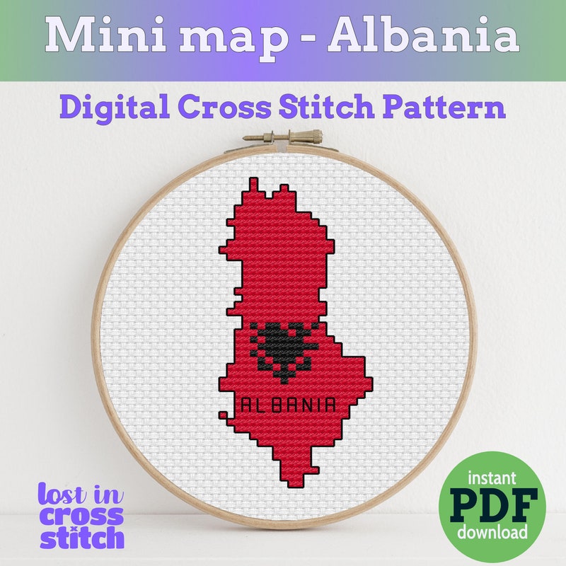 Albanian Wall Flag - Etsy