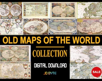 Ancient Maps - Etsy