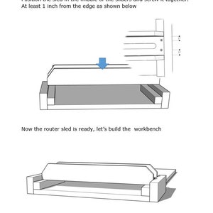 Router Sled + Workbench Build Plans (2x1) - Etsy
