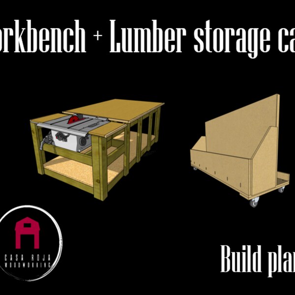 Lumber Storage Cart - Etsy