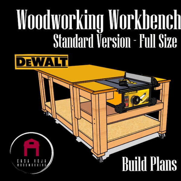Table Saw Workbench Plans - Etsy