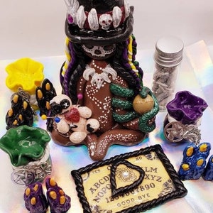 Voodoo Crystal Goddess Black Magic Witch Voodoo Doll Add Extra ...