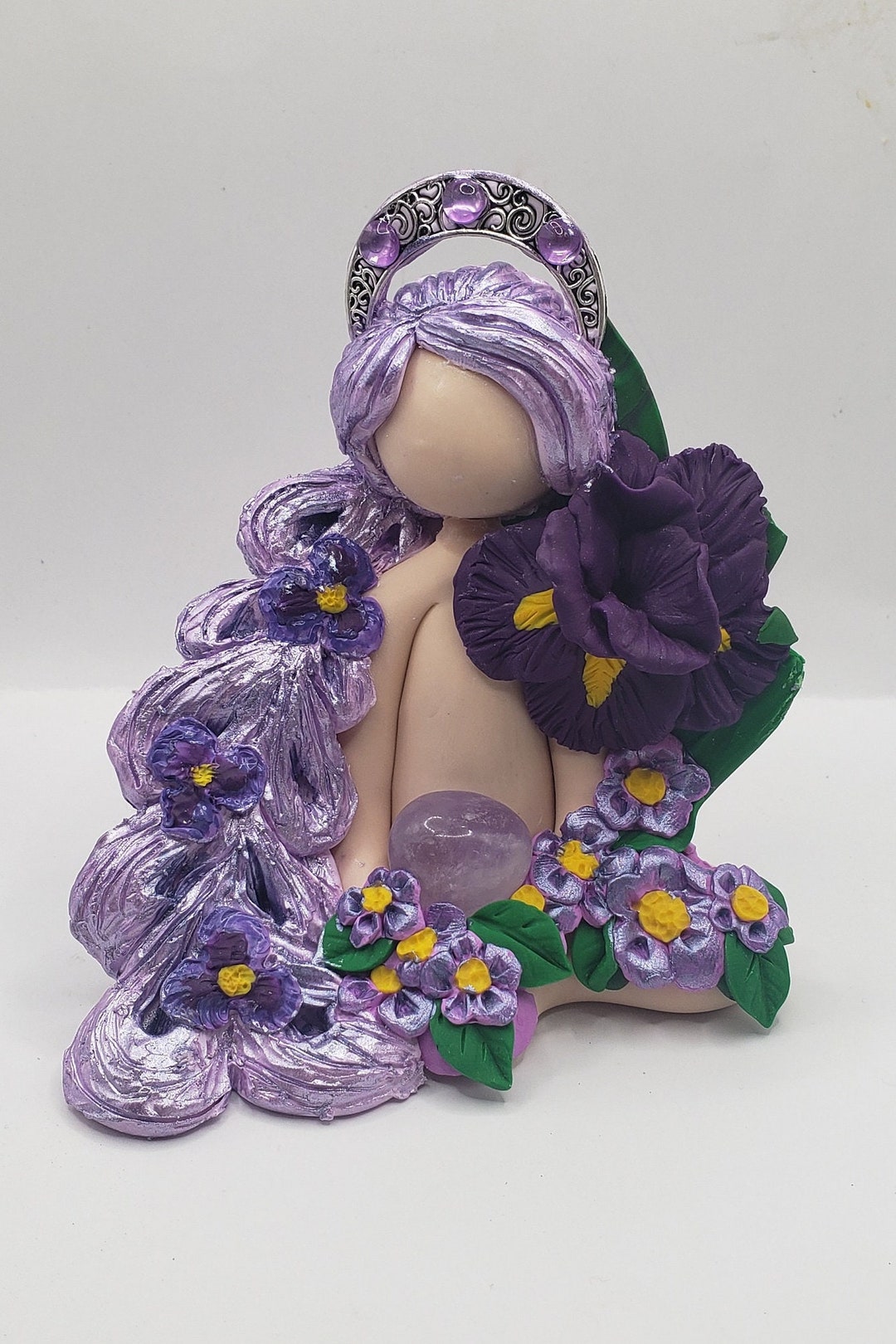 1a. February Birthmonth Flower Goddess Iris,violets and Primrose ...