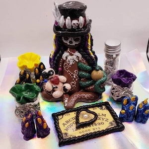 Voodoo Crystal Goddess Black Magic Witch Voodoo Doll Add Extra ...