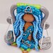 Libra Zodiac Crystal Goddess Holding Clear Quartz and Apatite Scales on ...
