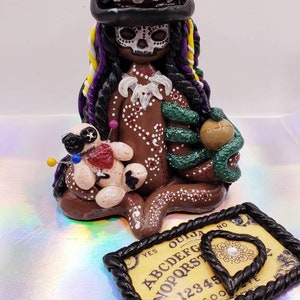 Voodoo Crystal Goddess Black Magic Witch Voodoo Doll Add Extra ...