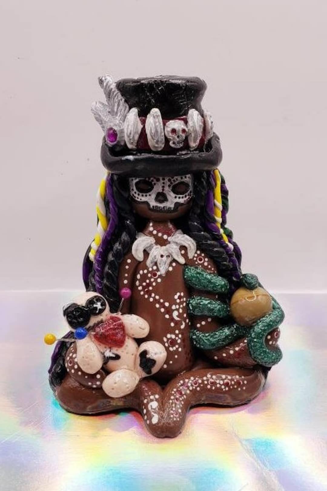 Voodoo Crystal Goddess Black Magic Witch Voodoo Doll Extra Accessories ...