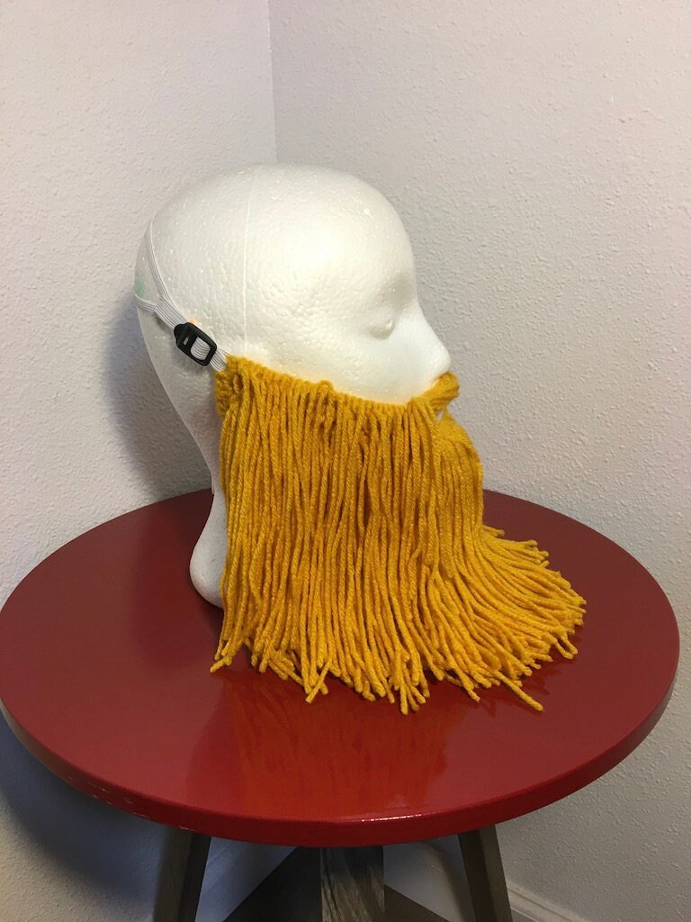 Gold Medium Yarn Beard - Etsy
