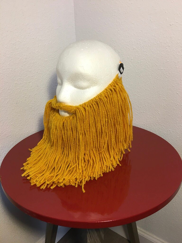 Gold Medium Yarn Beard - Etsy
