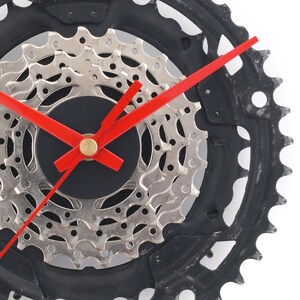 Bike Clock, Cycling Wall Art, Bicycle Clock, Cyclist Present, Recycled ...