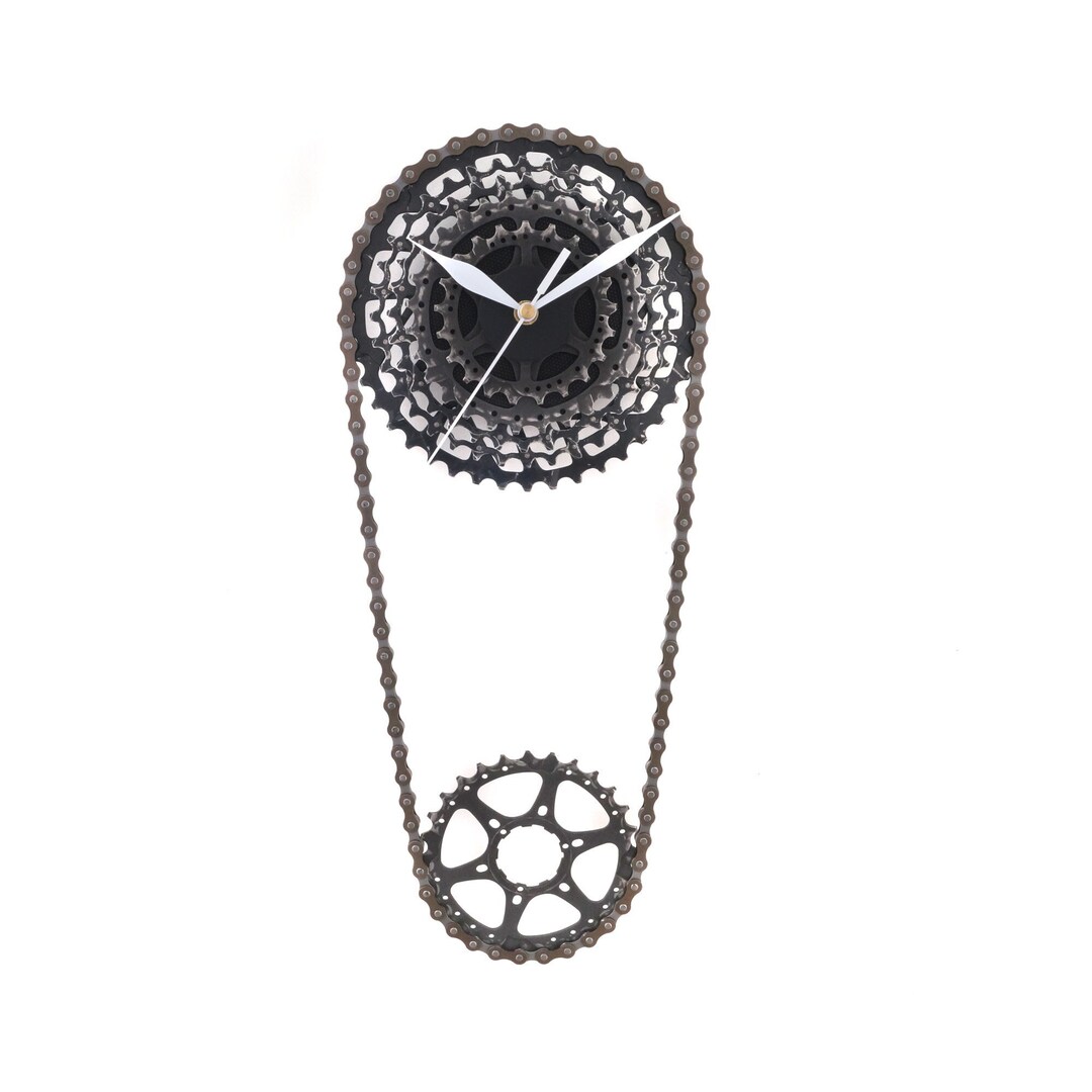 Bike Clock Cycling Wall Art Bicycle Clock Cyclist Present - Etsy