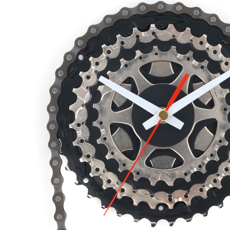 Bike Clock Cycling Wall Art Bicycle Clock Cyclist Present - Etsy