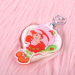 Anime Cartoon Keychains Cute Kawaii Acrylic Keychain for Backpacks ...
