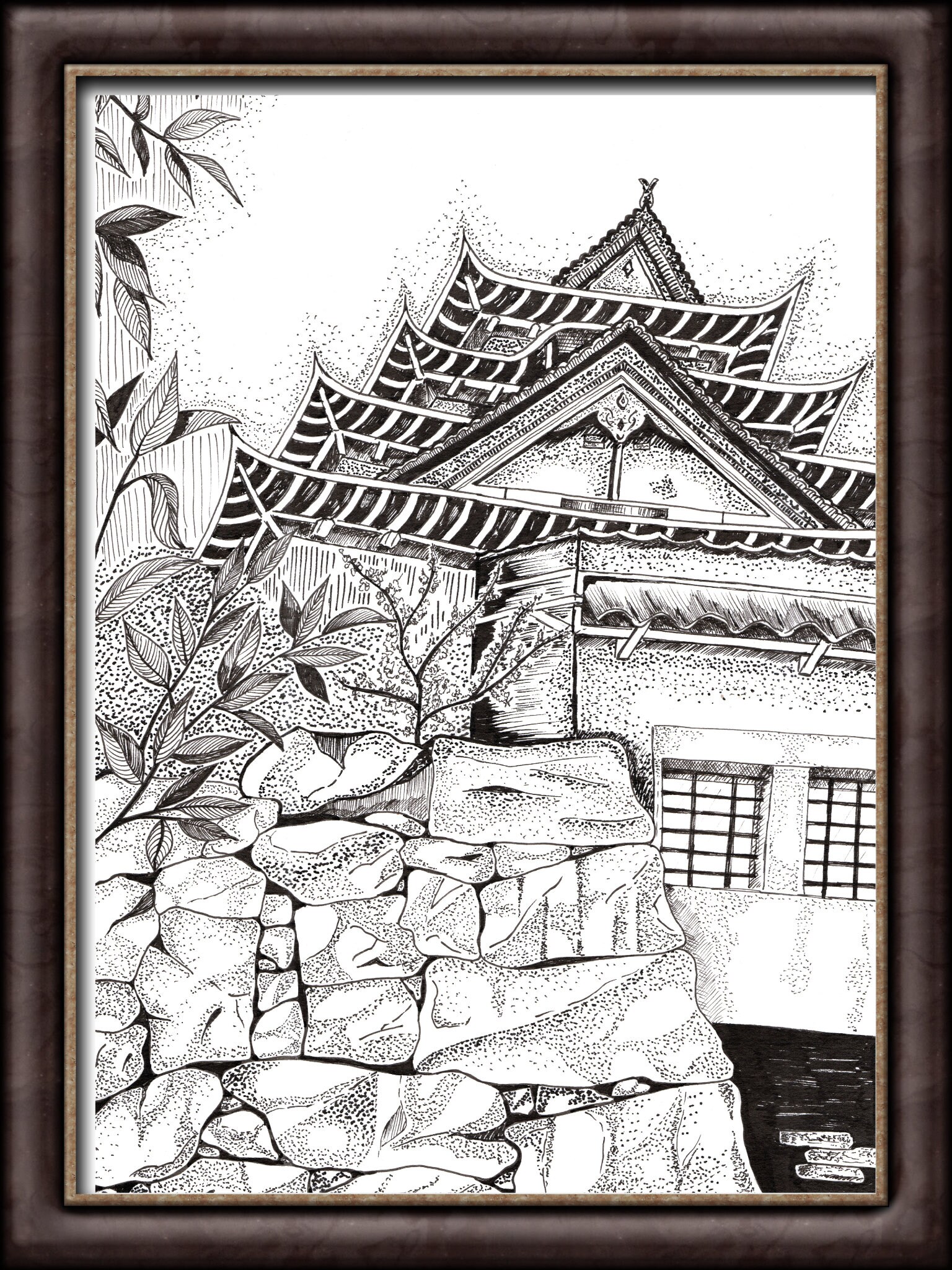Prints Digital Prints Japanese Architecture inspired printable ...