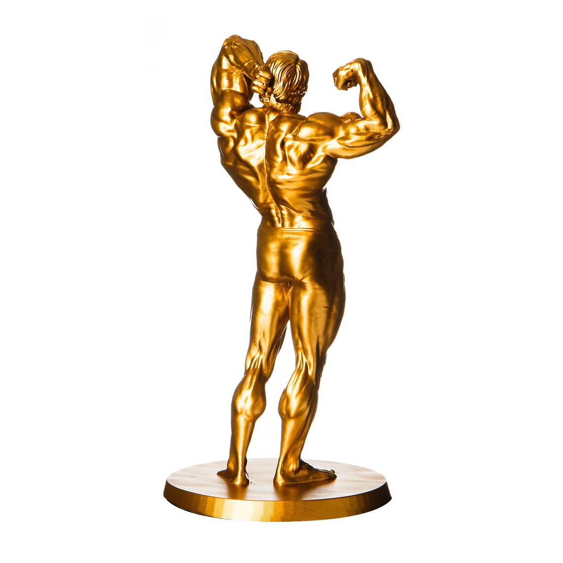 Arnold Bodybuilder Statue Raw 3d Print or With Gold Primer - Etsy