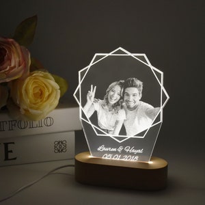Personalized Photo Lamp 3D Led Night Lightscustom Photo - Etsy UK