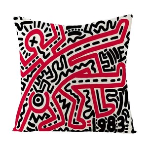 Double Side Keith Haring Cushion Covers 16x16 18x18 20x20 24x24 ...