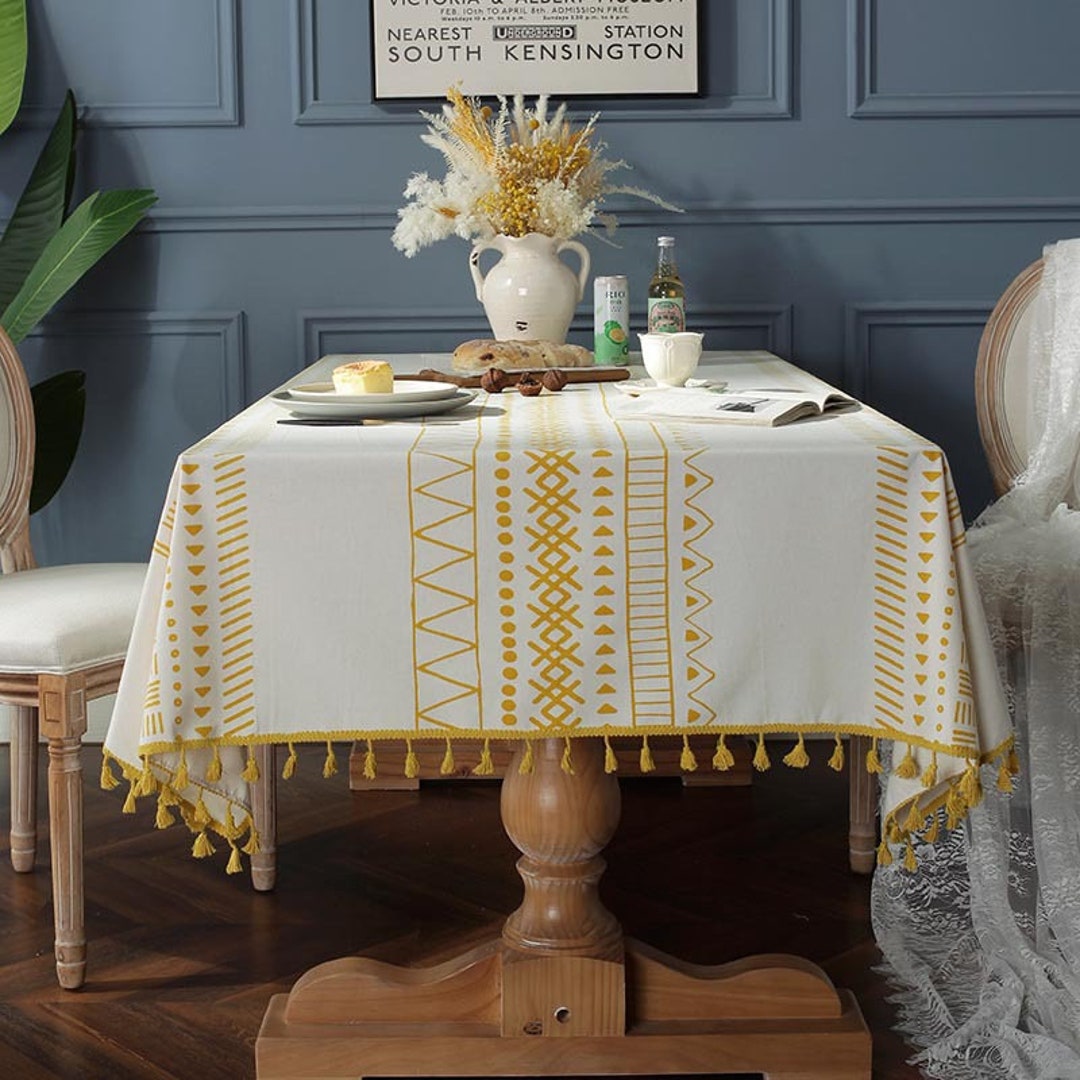 Bohemian Tablecloth Boho Table Covers for Table Top - Etsy