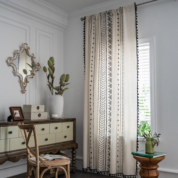 Geometric Curtains - Etsy UK