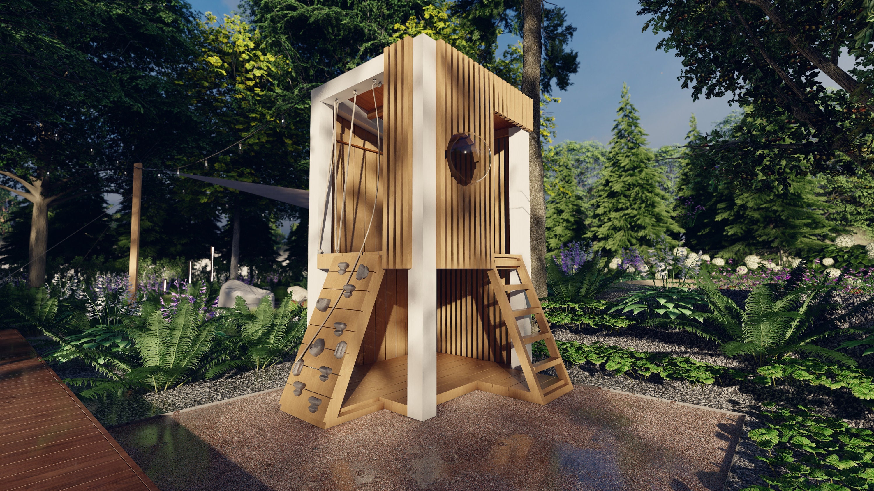 Modern Kids Tree Houses