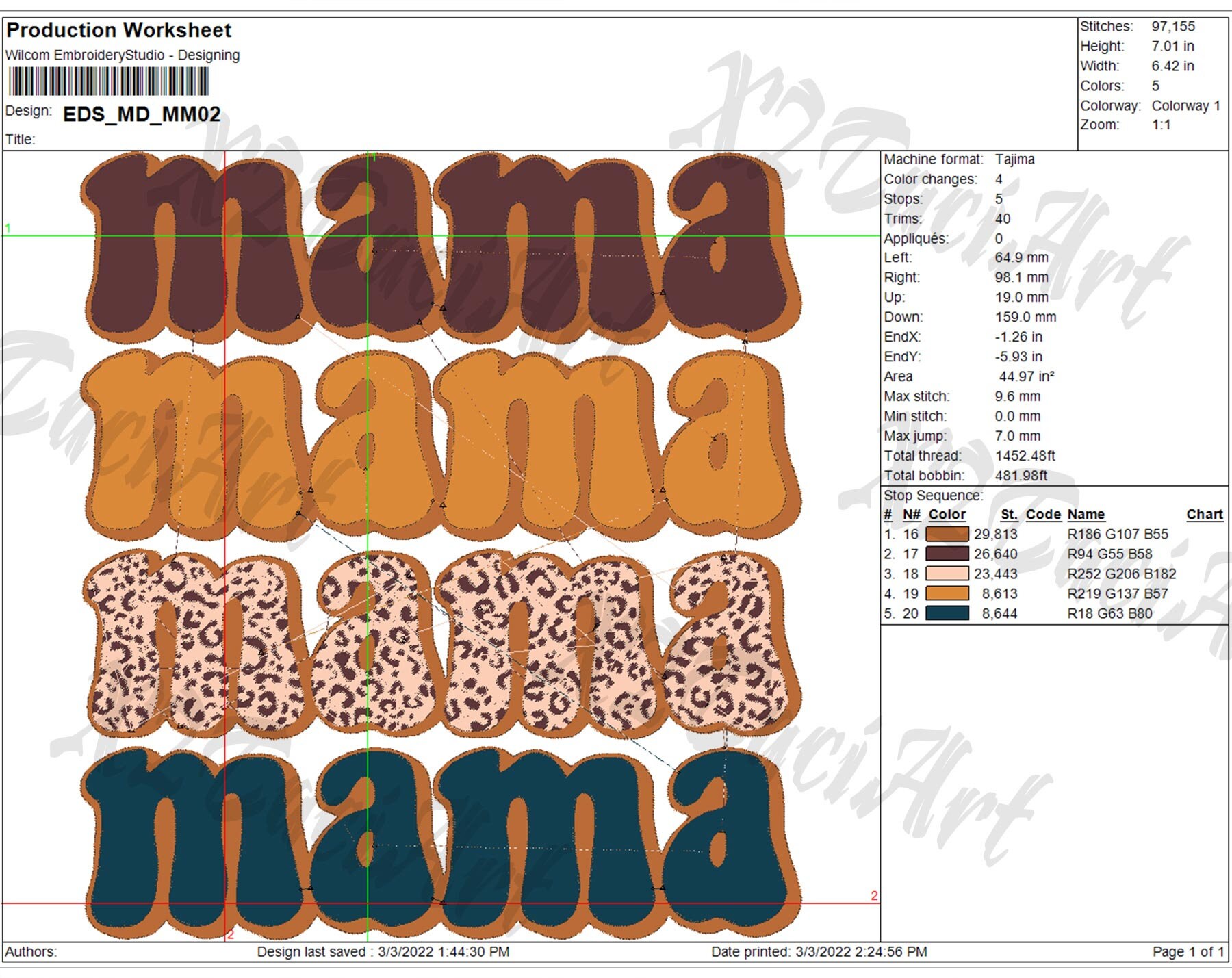 Mama Embroidery Design Instant Download Machine Embroidery Design MM02 ...