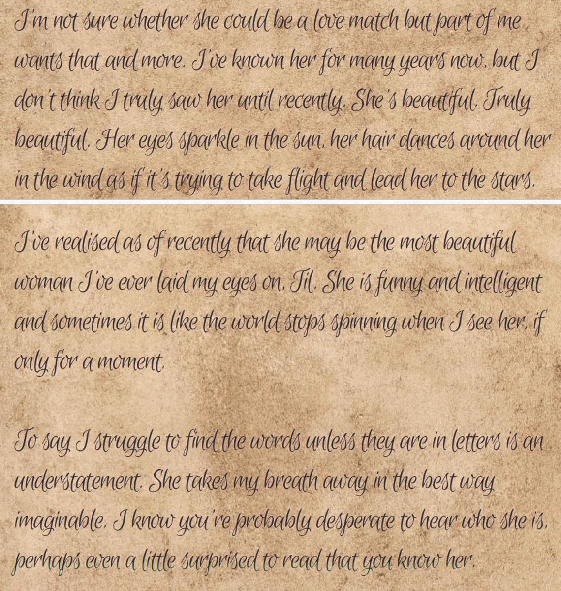 Fictional Character Letter - Etsy